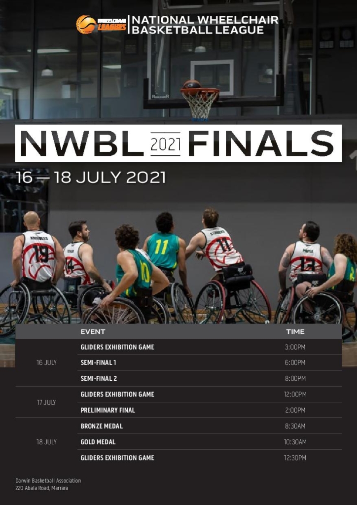 NWBL 2021 Finals Schedule | DBADBA